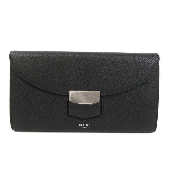 Celine | Bags | Celine Trotter Large 7853apm Womens Calfskin Long ...